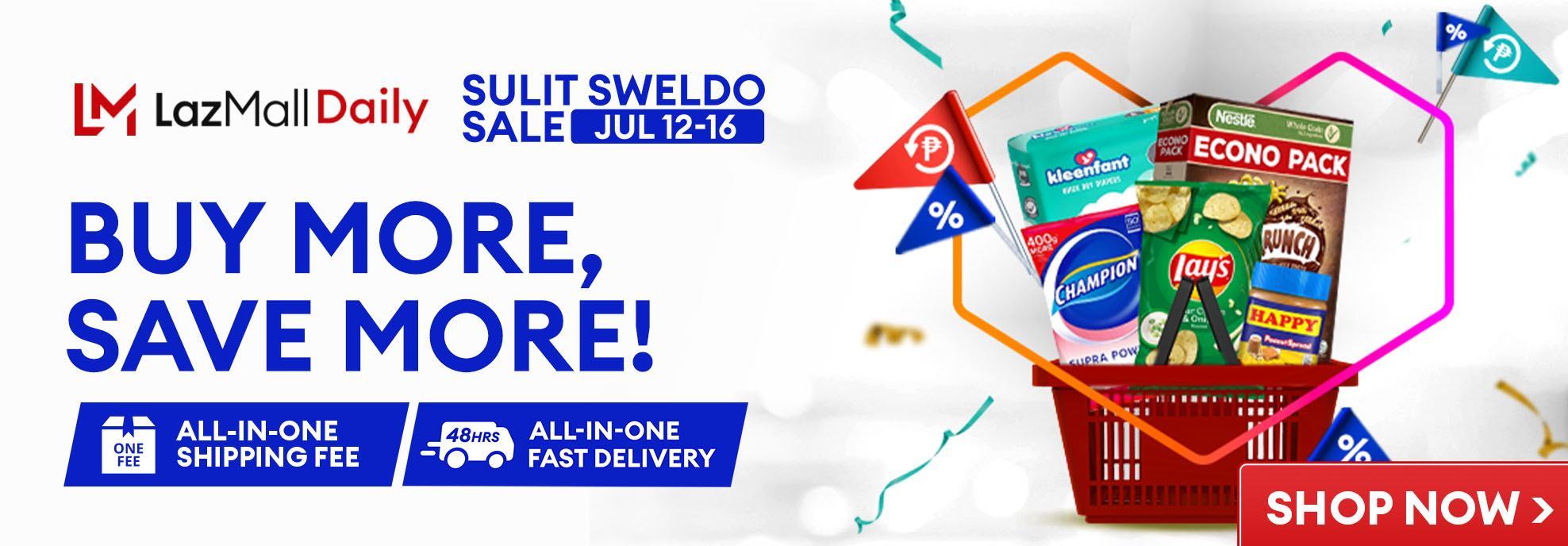 Lazada PH: Shop and get up to P1000 Cashback with 6.6 Sale!