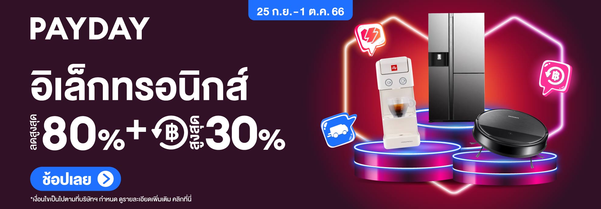Lazada.co.th - ช้อปปิ้งออนไลน์ รับเครดิตเงินคืน 10% ส่งฟรีทุกวัน