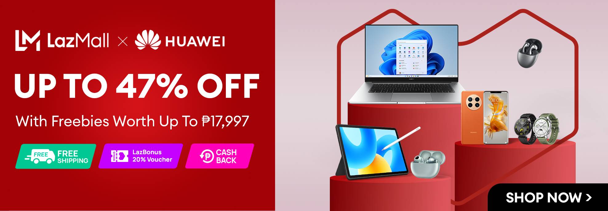Lazada PH: Shop and get up to P1000 Cashback with 6.6 Sale!